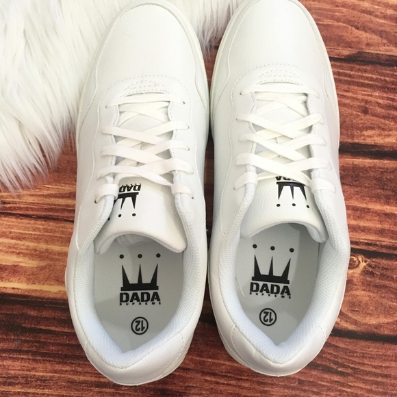 Dada Supreme | Shoes | Dada Supreme White Low Top Fashion Sneakers ...